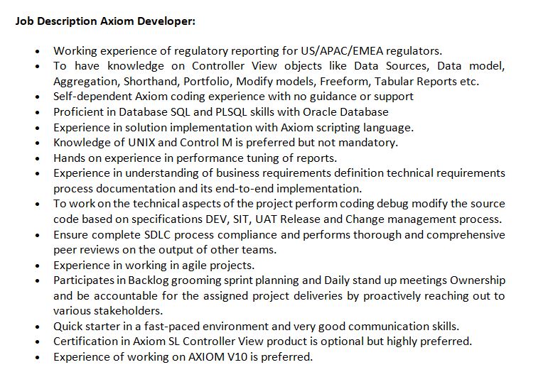 Jatin Kumar Gupta on LinkedIn: #hiring #job #axiomsl #axiom #developer ... Jatin Kumar Gupta on LinkedIn: #hiring #job #axiomsl #axiom #developer ...