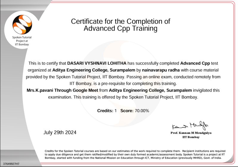 vyshnavi lohitha on LinkedIn: #cpp #advancedprogramming # ... vyshnavi lohitha on LinkedIn: #cpp #advancedprogramming # ...