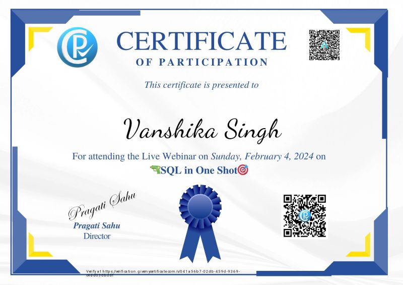 Vanshika singh on LinkedIn: #sql #webinar #databasemanagement # ... Vanshika singh on LinkedIn: #sql #webinar #databasemanagement # ...