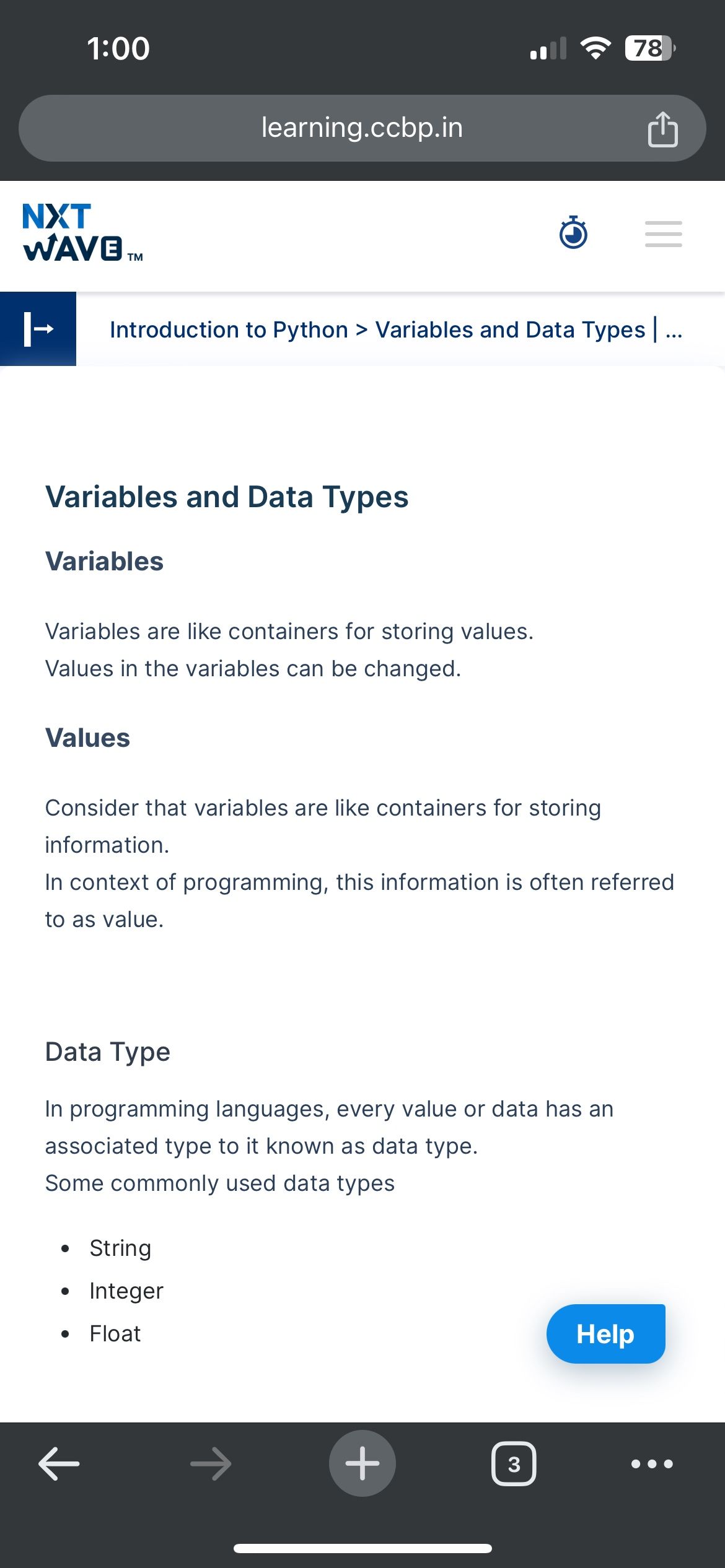 Singampalli Venkatesh on LinkedIn: #30daysofcode #ccbp Singampalli Venkatesh on LinkedIn: #30daysofcode #ccbp