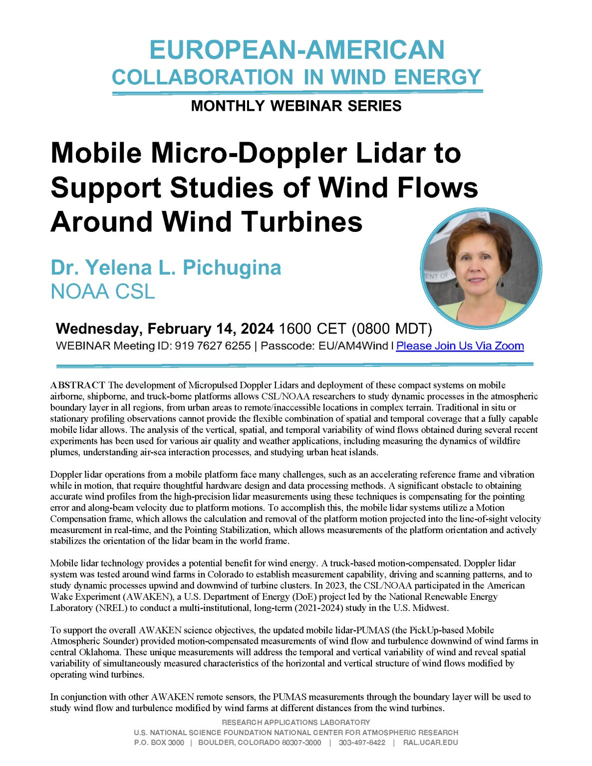 NSF NCAR Research Applications Laboratory (RAL) on LinkedIn: #windenergy NSF NCAR Research Applications Laboratory (RAL) on LinkedIn: #windenergy
