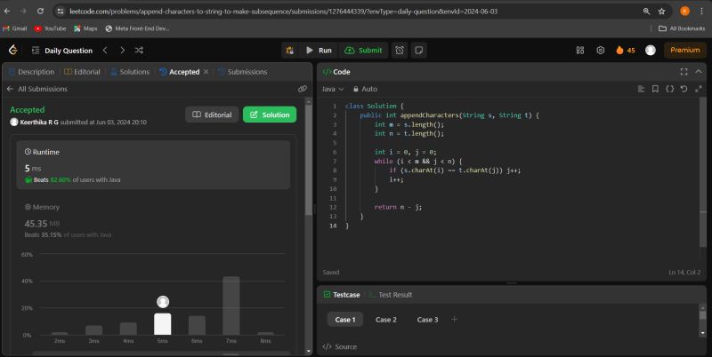Keerthika RG on LinkedIn: #100daysleetcodechallenge #leetcode # ... Keerthika RG on LinkedIn: #100daysleetcodechallenge #leetcode # ...