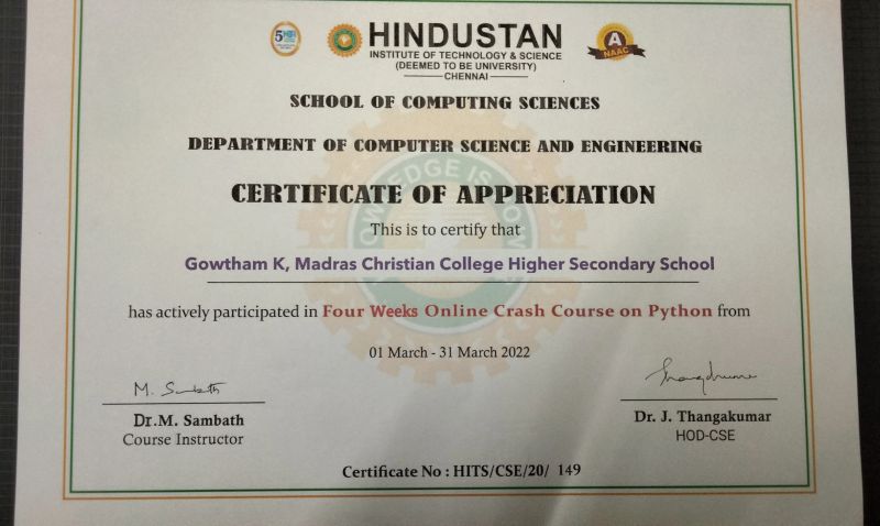 Gowtham K on LinkedIn: #python Gowtham K on LinkedIn: #python
