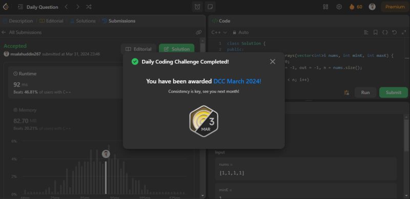 Salah Uddin on LinkedIn: #leetcode #consistency #problemsolving # ... Salah Uddin on LinkedIn: #leetcode #consistency #problemsolving # ...