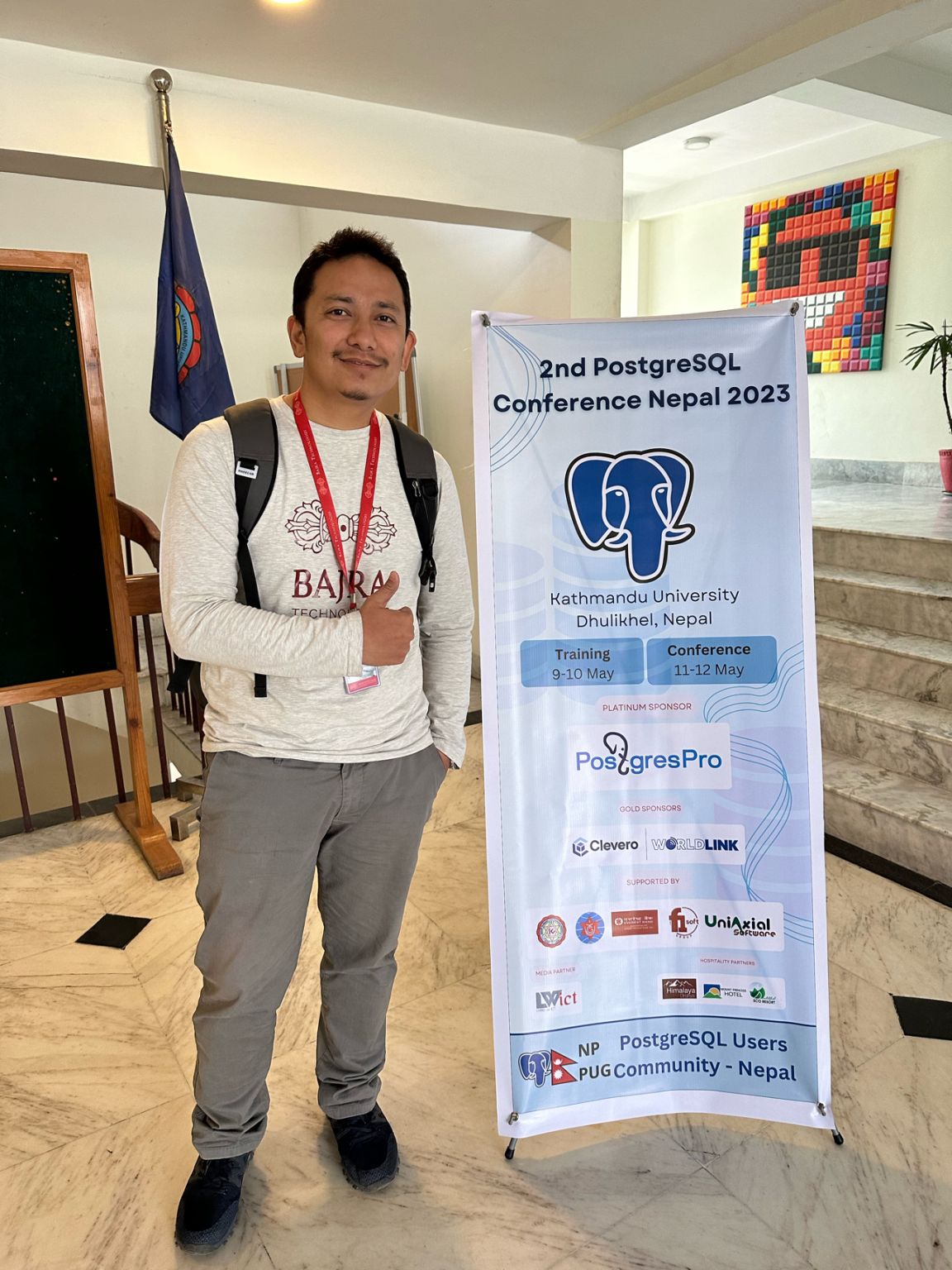 Swastik Gurung on LinkedIn: #postgresql #opensource #nepal #conference Swastik Gurung on LinkedIn: #postgresql #opensource #nepal #conference