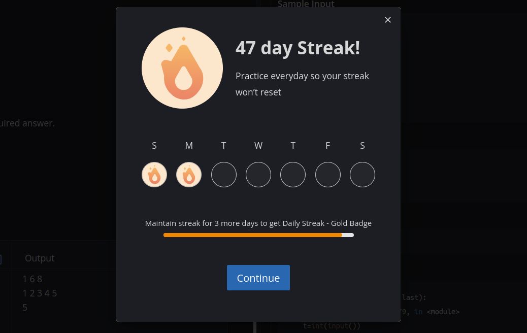 Vallarasu K on LinkedIn: #codechef #codingstreak #47days #dailypractice ... Vallarasu K on LinkedIn: #codechef #codingstreak #47days #dailypractice ...