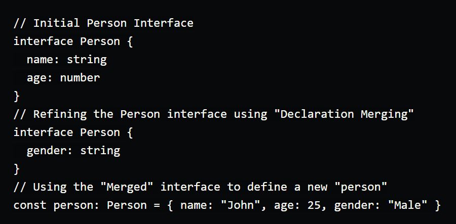 Declaration Merging in TypeScript | Pavan Emani posted on the topic ... Declaration Merging in TypeScript | Pavan Emani posted on the topic ...