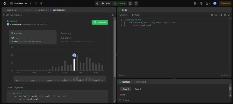 Sudharsan T on LinkedIn: #leetcode #python #algorithm #mathematics # ... Sudharsan T on LinkedIn: #leetcode #python #algorithm #mathematics # ...