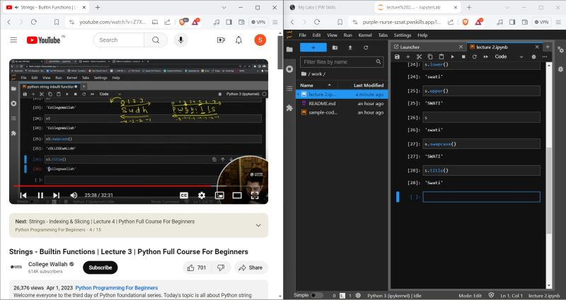 Swati Wahane on LinkedIn: #physicswallah #python #programming #juypter ... Swati Wahane on LinkedIn: #physicswallah #python #programming #juypter ...