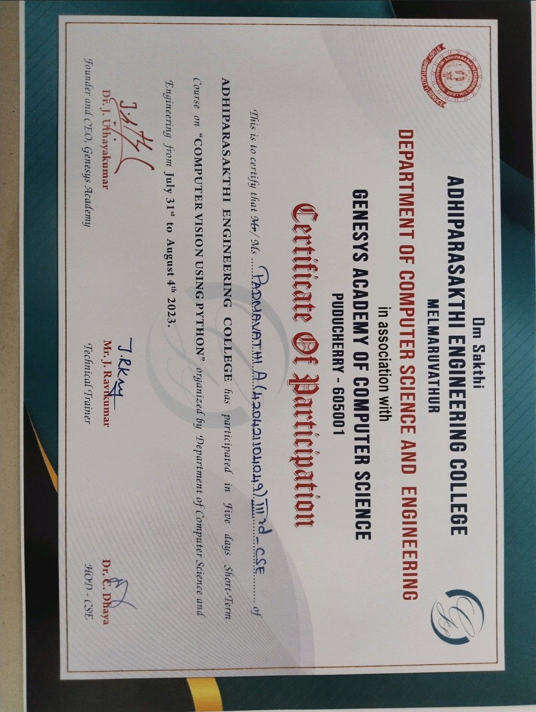 PADMAVATHI Anandan on LinkedIn: #genesys #pythonprogramming PADMAVATHI Anandan on LinkedIn: #genesys #pythonprogramming