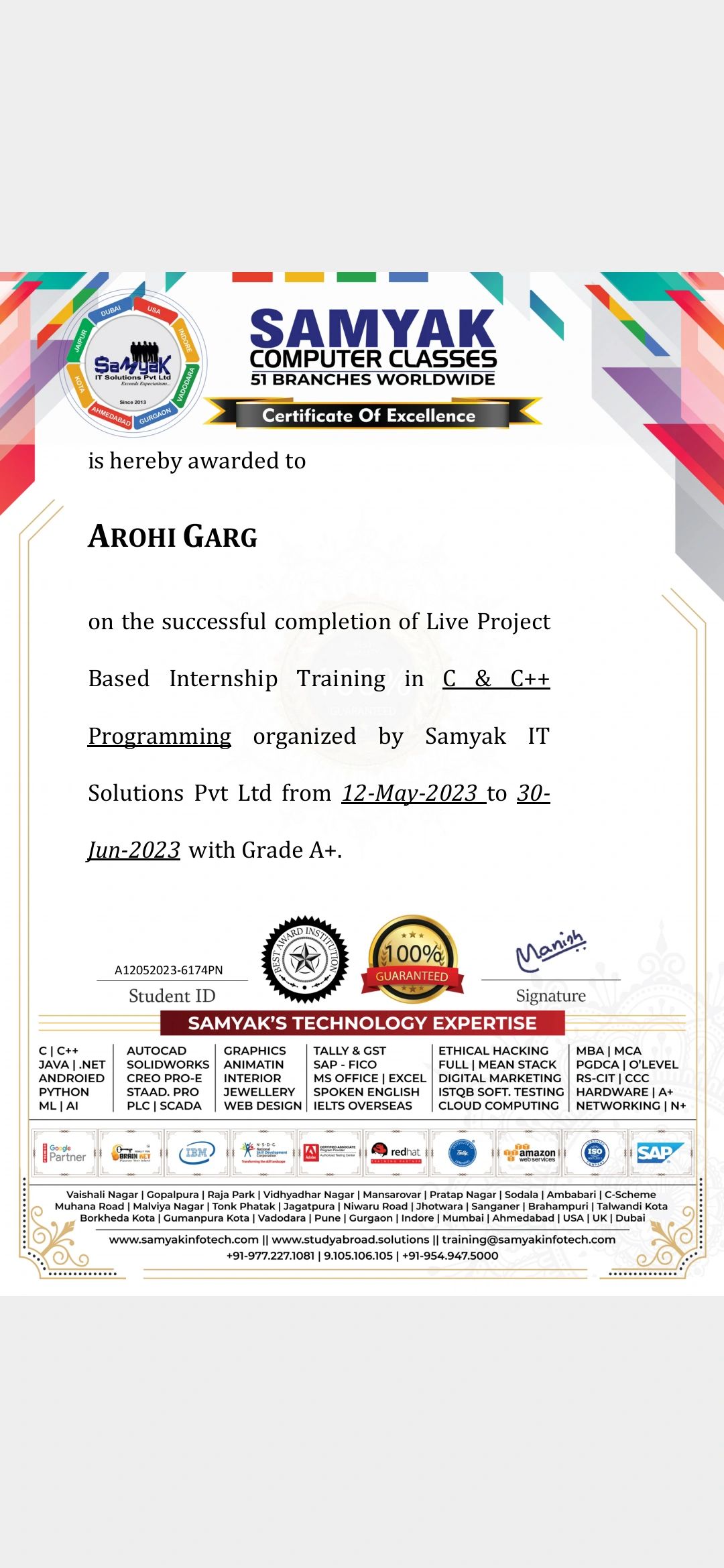 Arohi Garg on LinkedIn: #cprogramming #cpp #codeenthusiast #codinginc # ... Arohi Garg on LinkedIn: #cprogramming #cpp #codeenthusiast #codinginc # ...