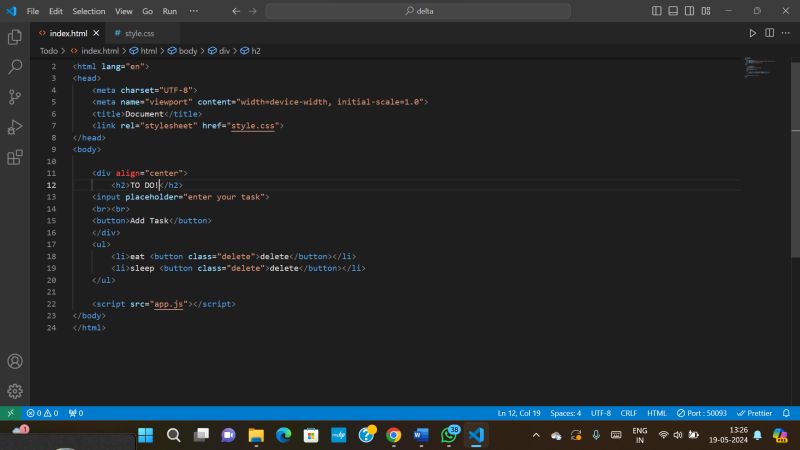 Belure Sanket on LinkedIn: Built a basic Todo list using Javascript ... Belure Sanket on LinkedIn: Built a basic Todo list using Javascript ...