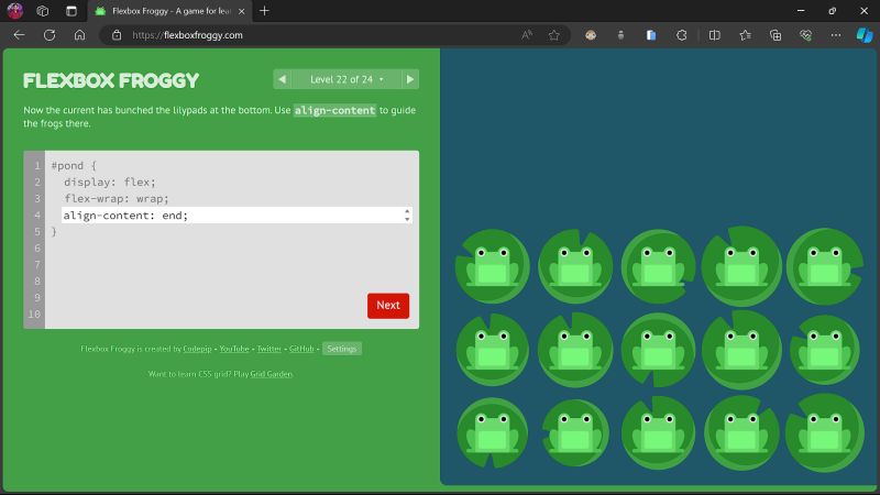 Learn flexbox with Flexbox Froggy | Aman Kumar Sinha posted on the ... Learn flexbox with Flexbox Froggy | Aman Kumar Sinha posted on the ...