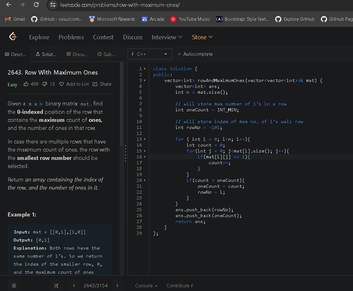 Rohit Sahu on LinkedIn: #100daysofcode #leetcode #dsa # ... Rohit Sahu on LinkedIn: #100daysofcode #leetcode #dsa # ...