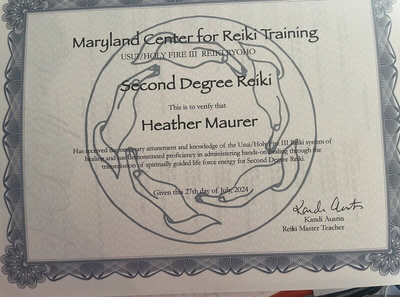 Heather L. Maurer, MA, CAE 🍓 on LinkedIn: #reiki Heather L. Maurer, MA, CAE 🍓 on LinkedIn: #reiki