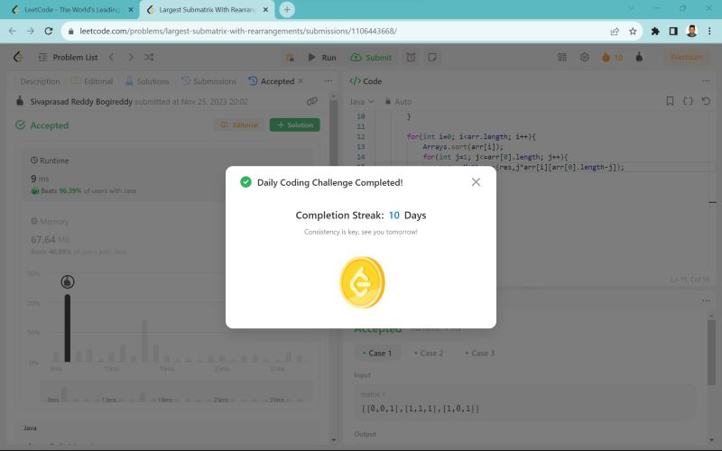 Prasad R on LinkedIn: #100daychallenge #leetcode #dailycoding #dsa # ... Prasad R on LinkedIn: #100daychallenge #leetcode #dailycoding #dsa # ...