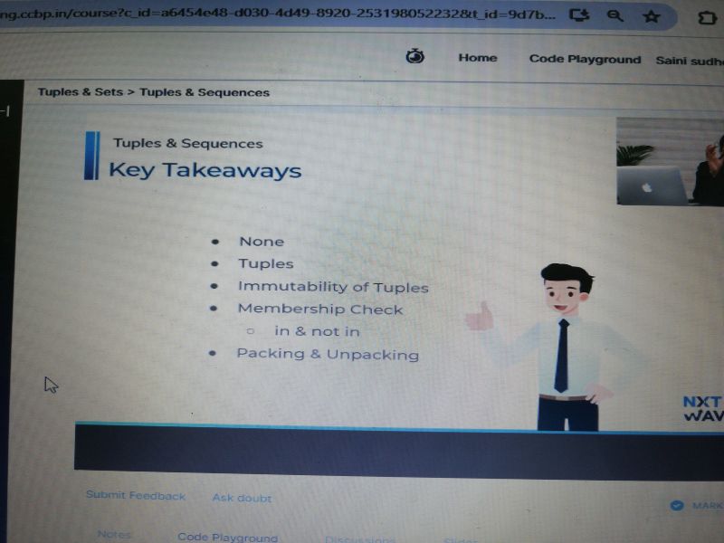 Sudheekshana Saini on LinkedIn: #ccbp #nxtwaveccbp #pythonprogramming # ... Sudheekshana Saini on LinkedIn: #ccbp #nxtwaveccbp #pythonprogramming # ...
