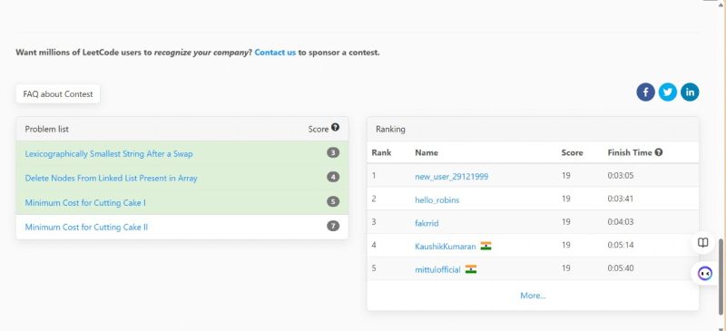 Rudresh Mishra on LinkedIn: #leetcode #coding #problemsolving #aiml # ... Rudresh Mishra on LinkedIn: #leetcode #coding #problemsolving #aiml # ...
