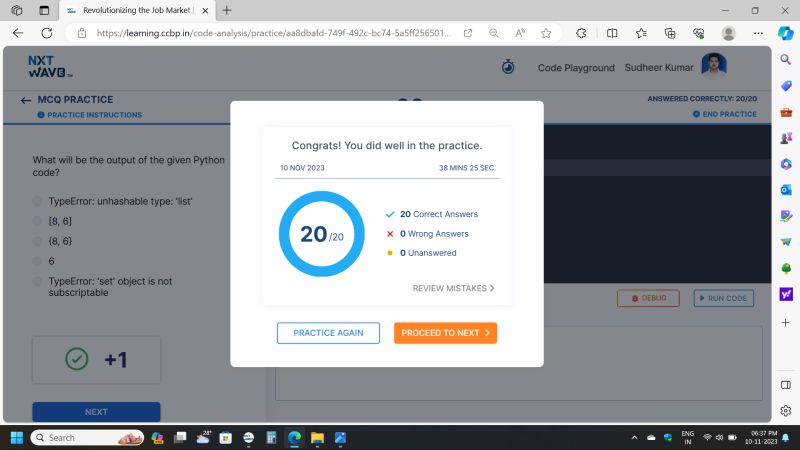 Sudheer Kumar Karempudi on LinkedIn: Nested List in Python MCQ PRACTICE Sudheer Kumar Karempudi on LinkedIn: Nested List in Python MCQ PRACTICE