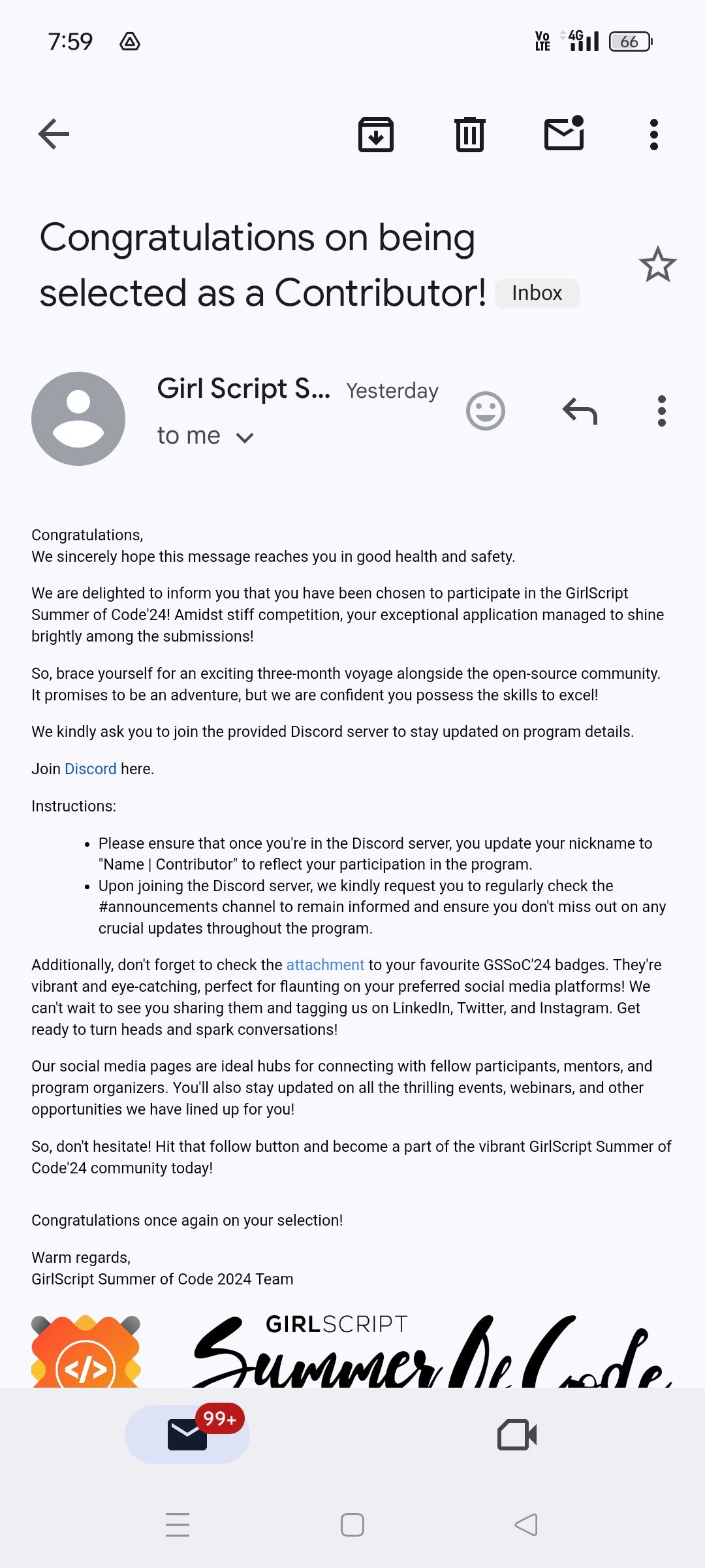 Shrutika Vetal on LinkedIn: #gssoc2024 #opensource #contributor Shrutika Vetal on LinkedIn: #gssoc2024 #opensource #contributor