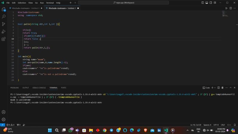 TEJA BODDU on LinkedIn: #recursion #datastructures #algorithms # ... TEJA BODDU on LinkedIn: #recursion #datastructures #algorithms # ...