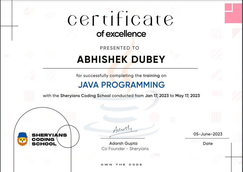 Abhishek Dwivedi on LinkedIn: #java #javaprogramming #opportunity # ... Abhishek Dwivedi on LinkedIn: #java #javaprogramming #opportunity # ...