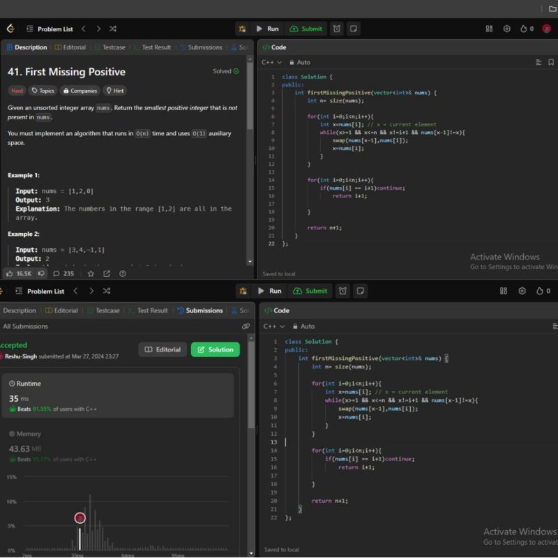 Reshu Singh on LinkedIn: #competitiveprogramming #leetcode #algorithms ... Reshu Singh on LinkedIn: #competitiveprogramming #leetcode #algorithms ...