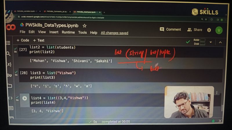 Deepak Kumar Mohanty on LinkedIn: #module5 #pwskills #python #coding # ... Deepak Kumar Mohanty on LinkedIn: #module5 #pwskills #python #coding # ...