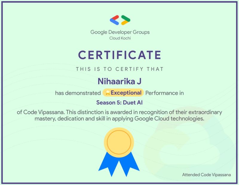 Nihaarika J on LinkedIn: One more Season, Code Vipassana - Season 5 ... Nihaarika J on LinkedIn: One more Season, Code Vipassana - Season 5 ...