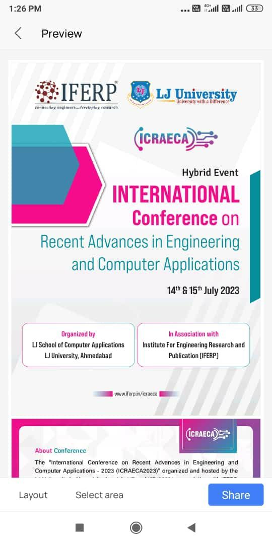 Dr. Balaji Muthusamy on LinkedIn: kindly contribute to the conference Dr. Balaji Muthusamy on LinkedIn: kindly contribute to the conference