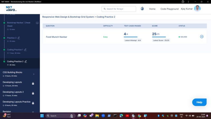 Ajay Kumar Battu on LinkedIn: #ccbp #nxtwave #30daycodingchallenge # ... Ajay Kumar Battu on LinkedIn: #ccbp #nxtwave #30daycodingchallenge # ...