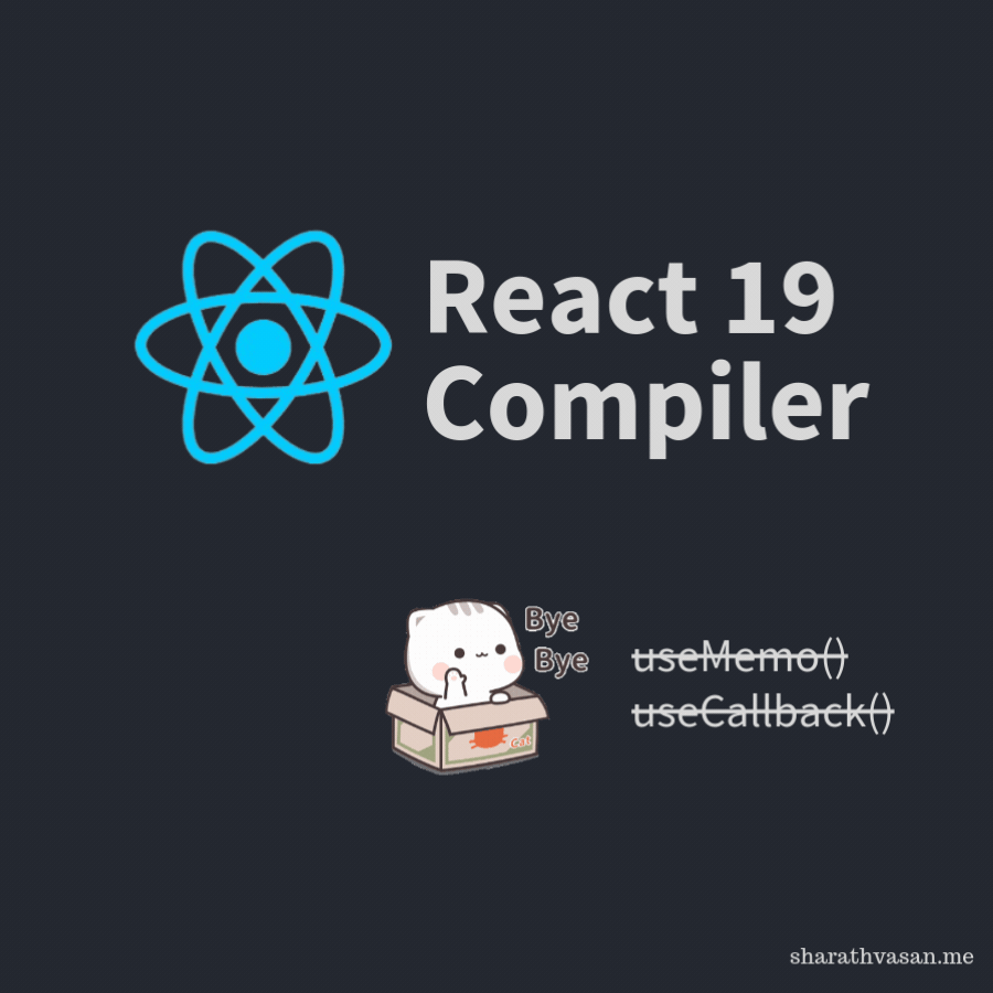 Sharath V on LinkedIn: #react19 #reactcompiler #webdevelopment # ... Sharath V on LinkedIn: #react19 #reactcompiler #webdevelopment # ...