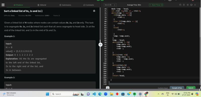 Shiv Shankar Pradhan on LinkedIn: #codingchallenge #datastructures # ... Shiv Shankar Pradhan on LinkedIn: #codingchallenge #datastructures # ...