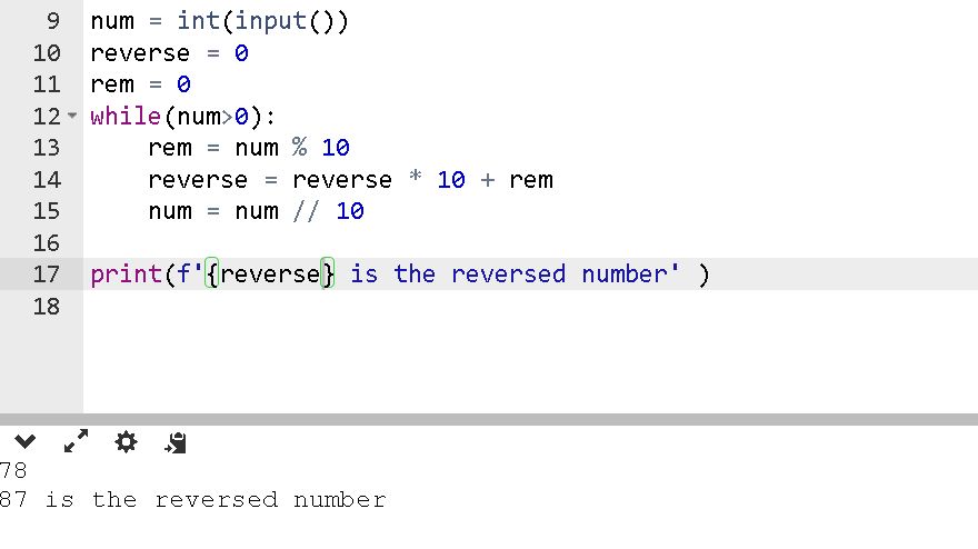 Manju Bashini on LinkedIn: #python #numberreversal #algorithm # ... Manju Bashini on LinkedIn: #python #numberreversal #algorithm # ...