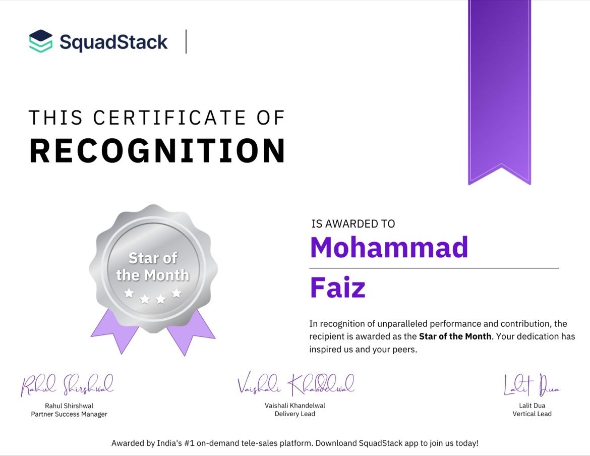 Mohammad faiz alam on LinkedIn: It's great to see that recognition by ... Mohammad faiz alam on LinkedIn: It's great to see that recognition by ...