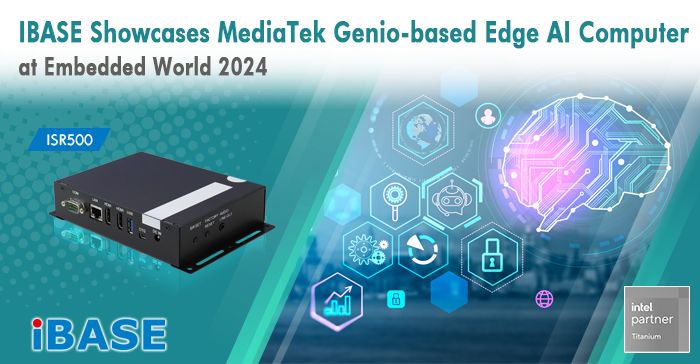 IBASE Technology Inc. on LinkedIn: IBASE Showcases MediaTek Genio based ... IBASE Technology Inc. on LinkedIn: IBASE Showcases MediaTek Genio based ...