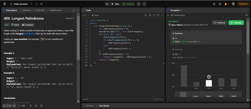 Apurv Nipane on LinkedIn: #100daysofcoding #100daysofcoding #leetcode # ... Apurv Nipane on LinkedIn: #100daysofcoding #100daysofcoding #leetcode # ...