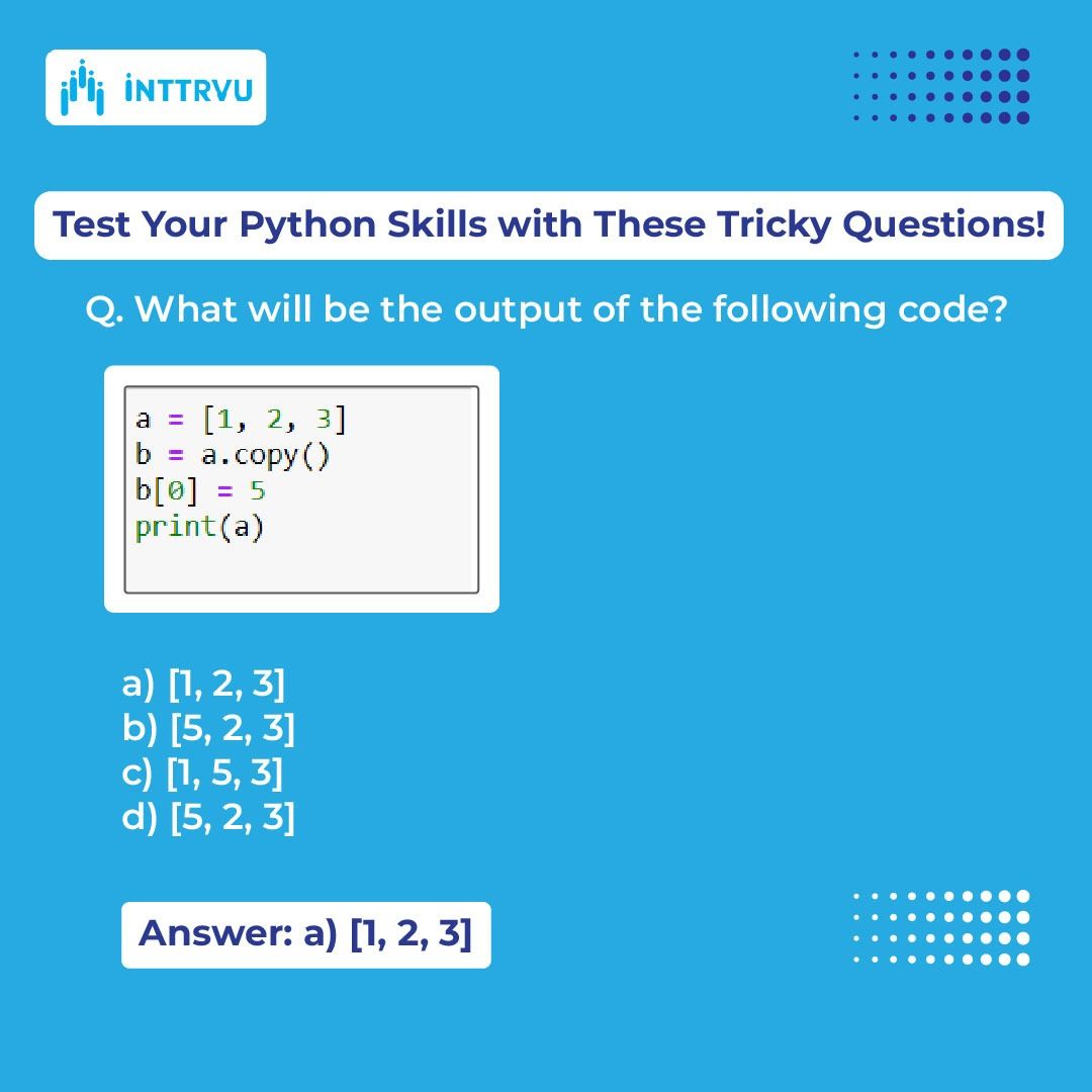 INTTRVU.ai on LinkedIn: #pythonjourney #codemastery #inttrvu INTTRVU.ai on LinkedIn: #pythonjourney #codemastery #inttrvu