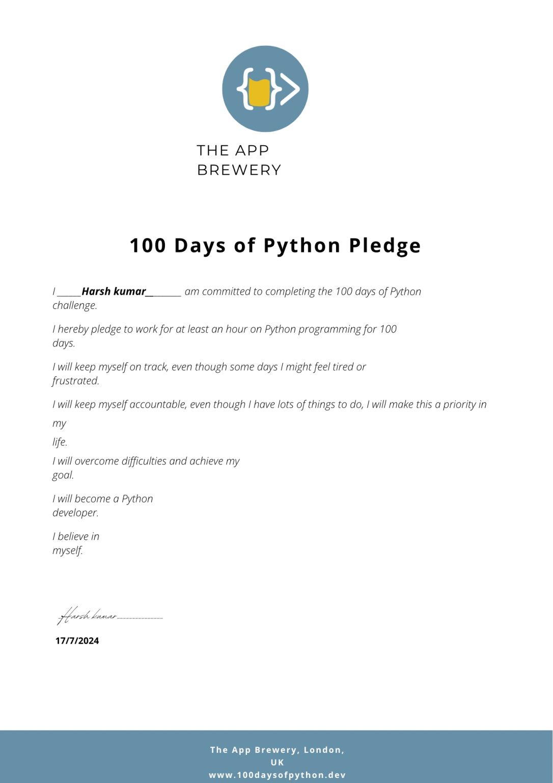 Harsh Kumar on LinkedIn: #100daysofcode Harsh Kumar on LinkedIn: #100daysofcode
