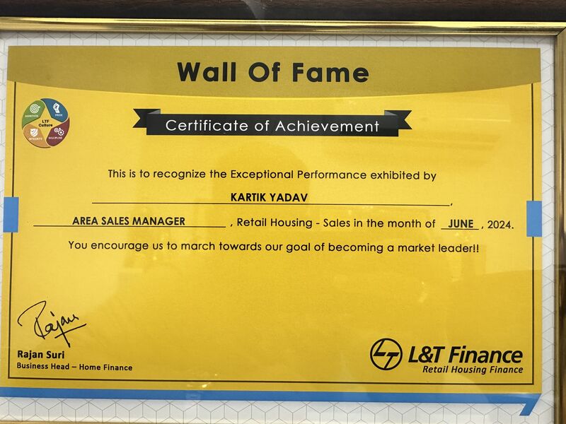 Kartik Yadav on LinkedIn: #salesachievement #financialsector # ... Kartik Yadav on LinkedIn: #salesachievement #financialsector # ...
