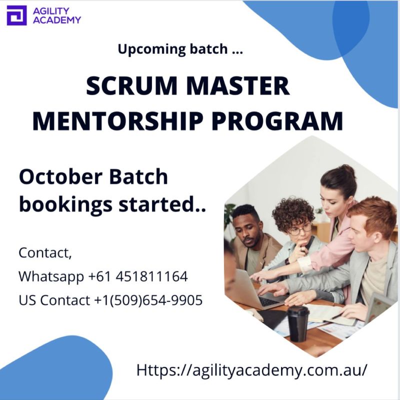Sneha R , Agility Academy on LinkedIn: #agile #scrummaster Sneha R , Agility Academy on LinkedIn: #agile #scrummaster