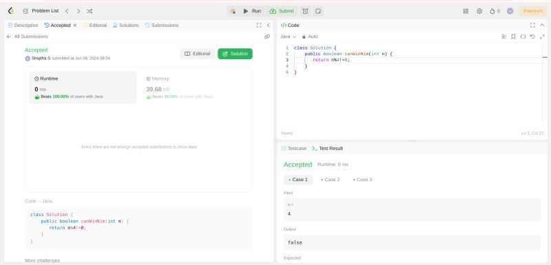 Shajitha S on LinkedIn: #leetcode #leetcodechallenge #problemsolving Shajitha S on LinkedIn: #leetcode #leetcodechallenge #problemsolving