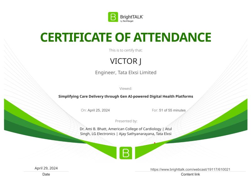 VICTOR JOSHVA J on LinkedIn: #healthtech #digitaltransformation VICTOR JOSHVA J on LinkedIn: #healthtech #digitaltransformation