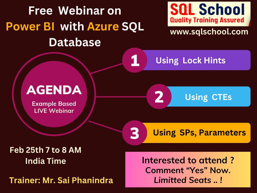 Sai Phanindra on LinkedIn: #sqlschool Sai Phanindra on LinkedIn: #sqlschool