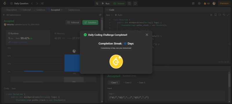 Niharika Gupta on LinkedIn: #day36 #leetcode #opportunity #50daysofcode ... Niharika Gupta on LinkedIn: #day36 #leetcode #opportunity #50daysofcode ...