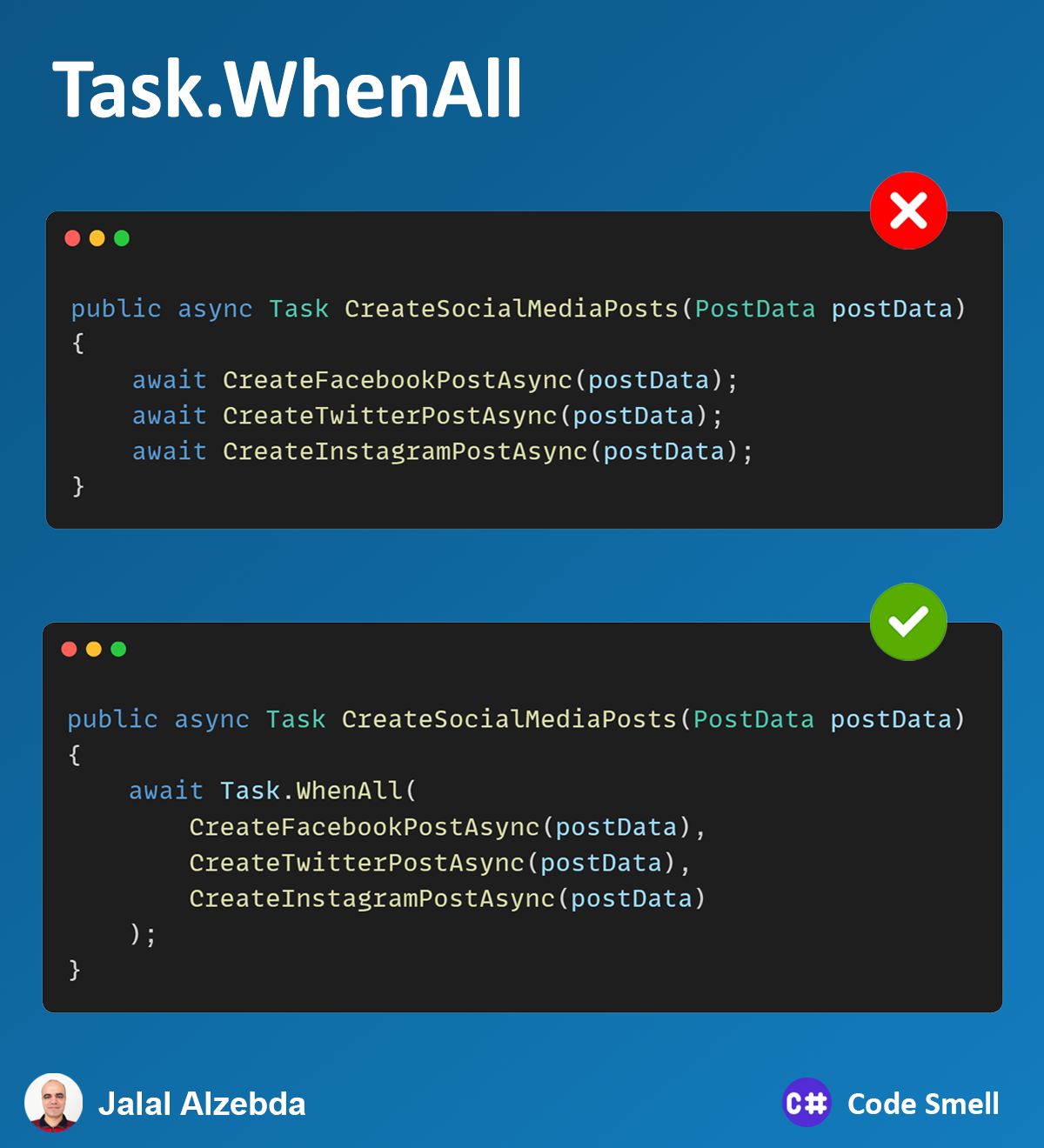 Jalal Alzebda on LinkedIn: #csharp #dotnet #programming #cleancode # ... Jalal Alzebda on LinkedIn: #csharp #dotnet #programming #cleancode # ...