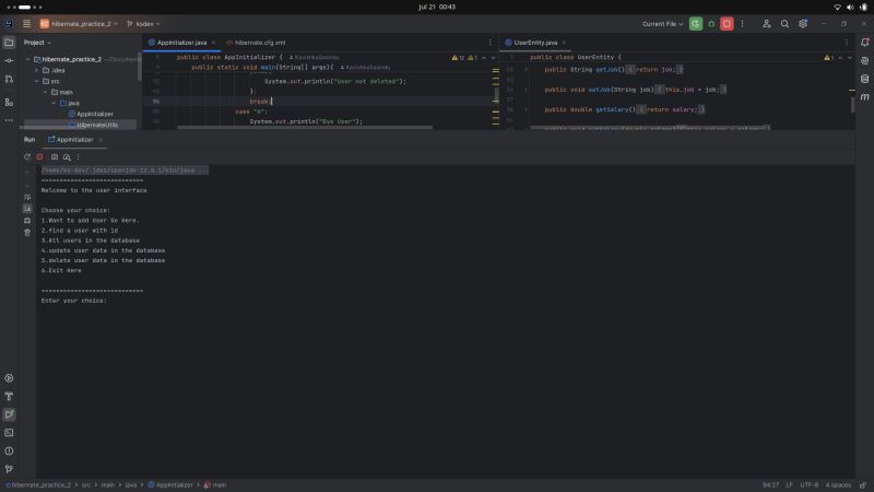 Kavishka Sasindu on LinkedIn: #javadevelopment #hibernate # ... Kavishka Sasindu on LinkedIn: #javadevelopment #hibernate # ...