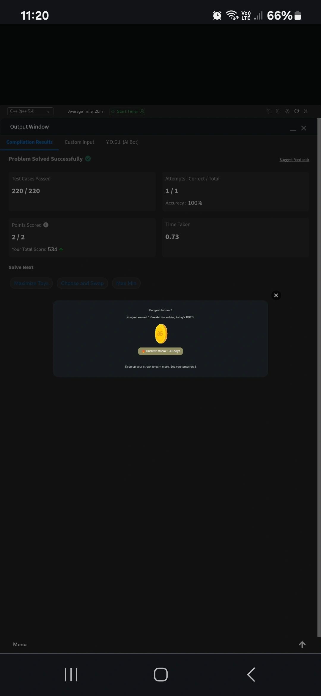 Vinithkarthick V on LinkedIn: #geekstreak2024 #gfg #potd #zoho # ... Vinithkarthick V on LinkedIn: #geekstreak2024 #gfg #potd #zoho # ...