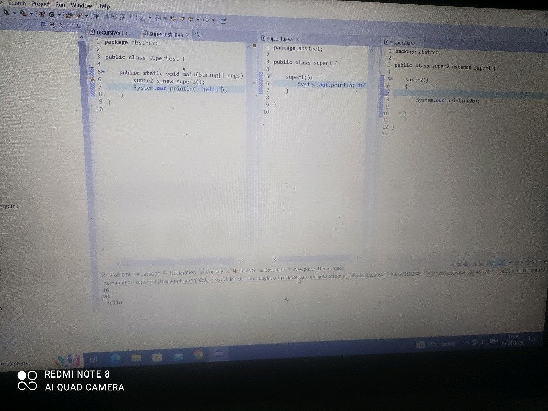 Bharath Kumar on LinkedIn: constructor chaining..... implicitly calling ... Bharath Kumar on LinkedIn: constructor chaining..... implicitly calling ...
