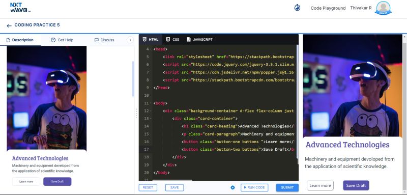 Thivakar R on LinkedIn: #coding #nxtwave #pratice Thivakar R on LinkedIn: #coding #nxtwave #pratice
